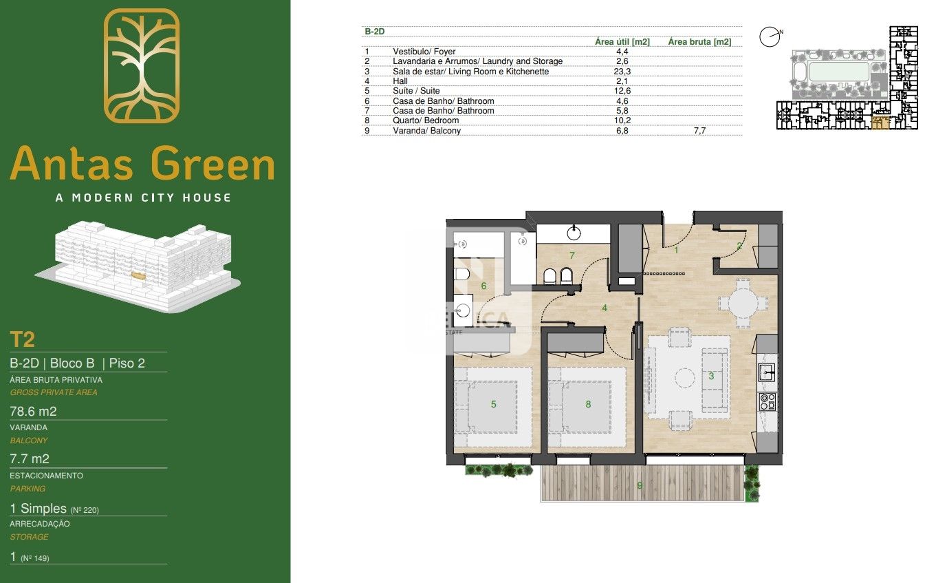 Antas Green, Porto, Porto / 2.000 € - Réplica - Agência Imobiliária no ...